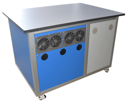 Technology Laboratory Benches for Vacuum Pumps | ZENBENCH